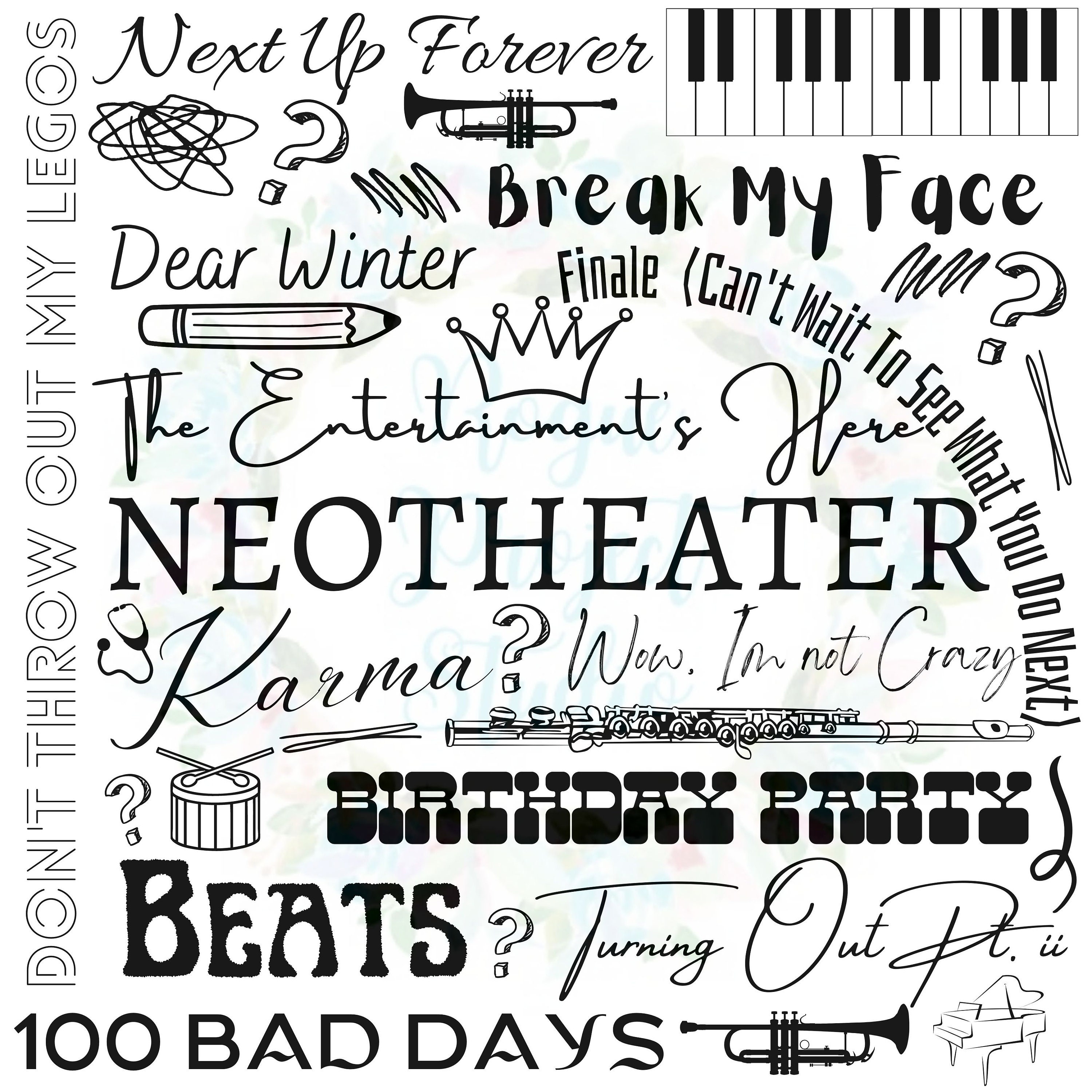 Neotheater - AJR - Svg, Png, Jpg - Instant Download - Etsy