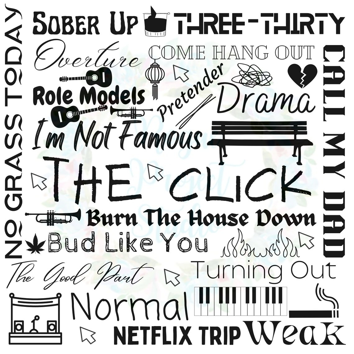 The Click AJR Svg, Png, Jpg Instant Download - Etsy