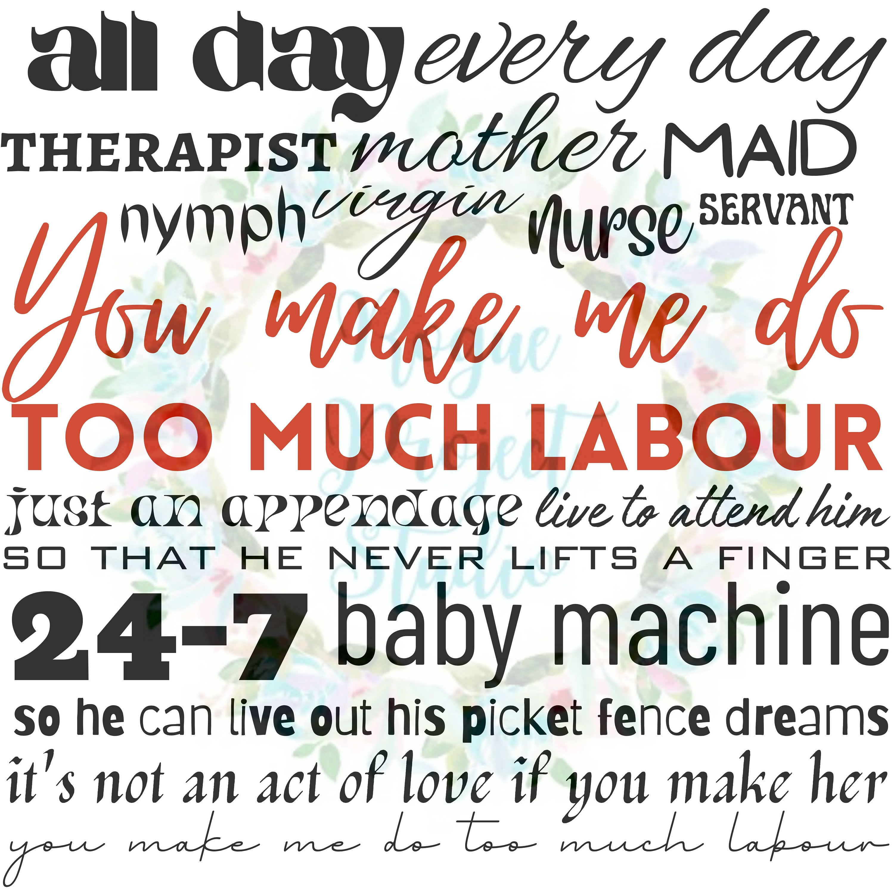 Labour Song by Paris Paloma Tiktok Sound Svg, Png, Jpg Instant Download ...