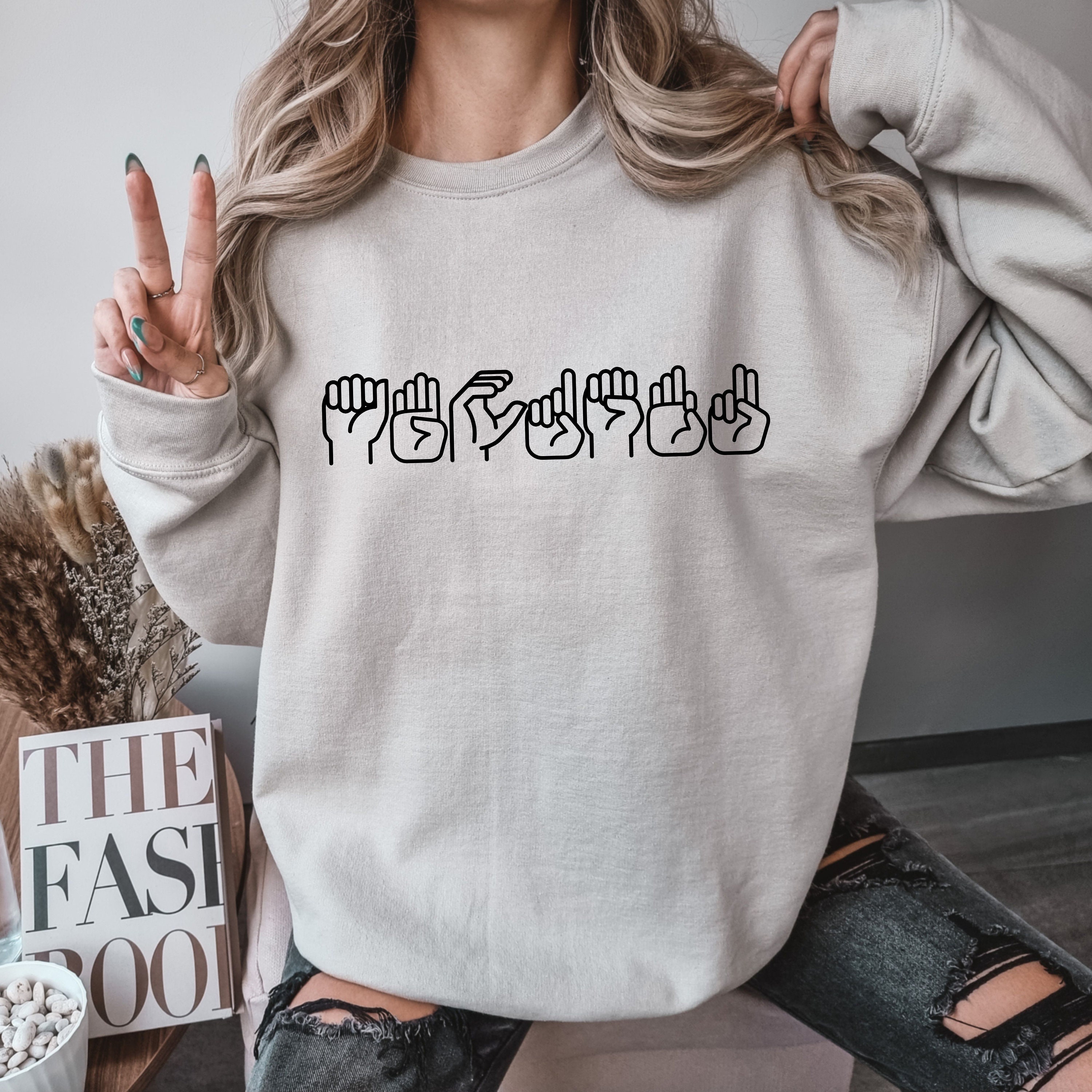 ABCDEFU - Sign Language - Svg, Png, Jpg - Instant Download - Etsy