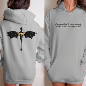 Fourth Wing Hoodie - Violets Relic - Violets Tattoo - Unisex Heavy ...