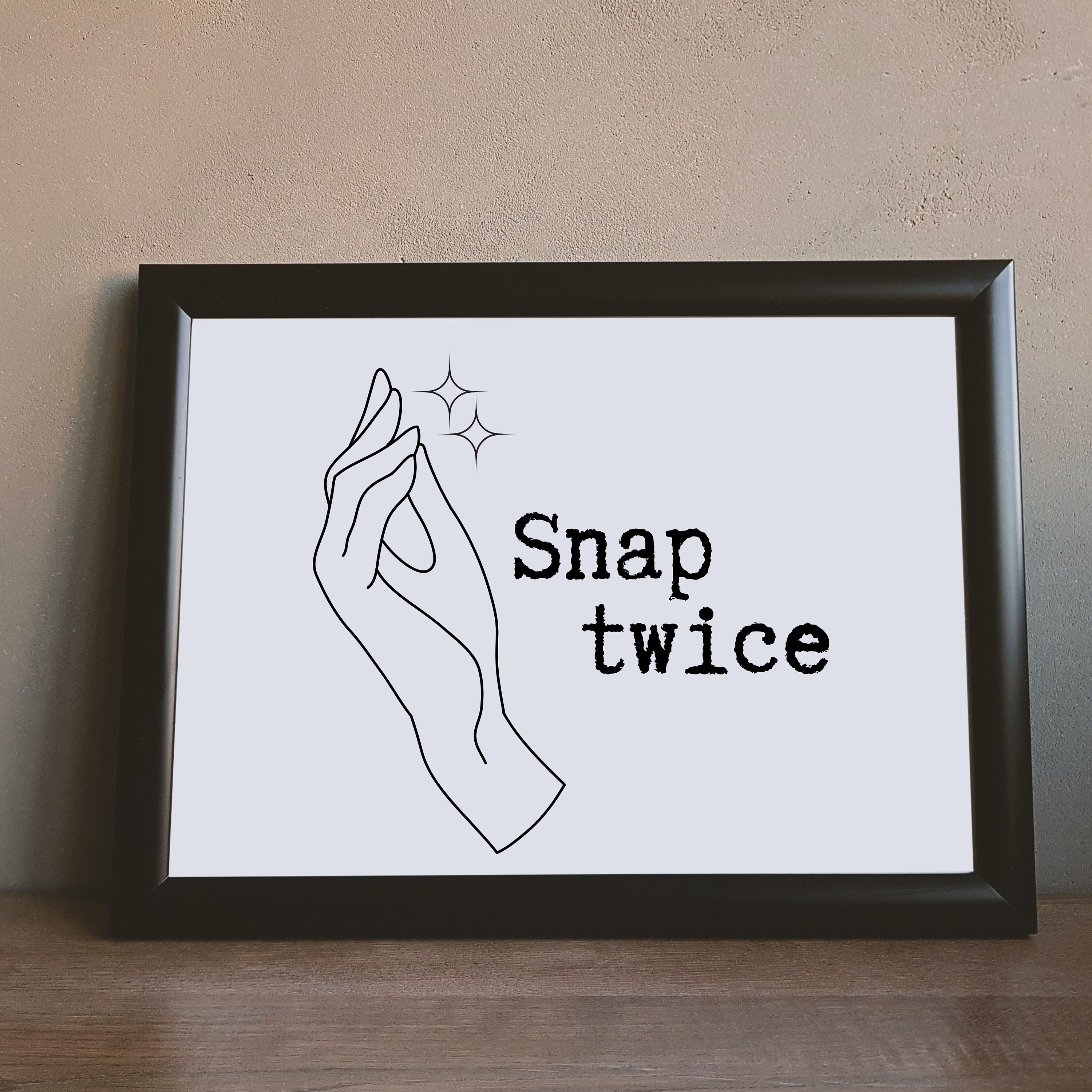 Snap Twice Wednesday Svg, Png, Jpg Instant Download - Etsy
