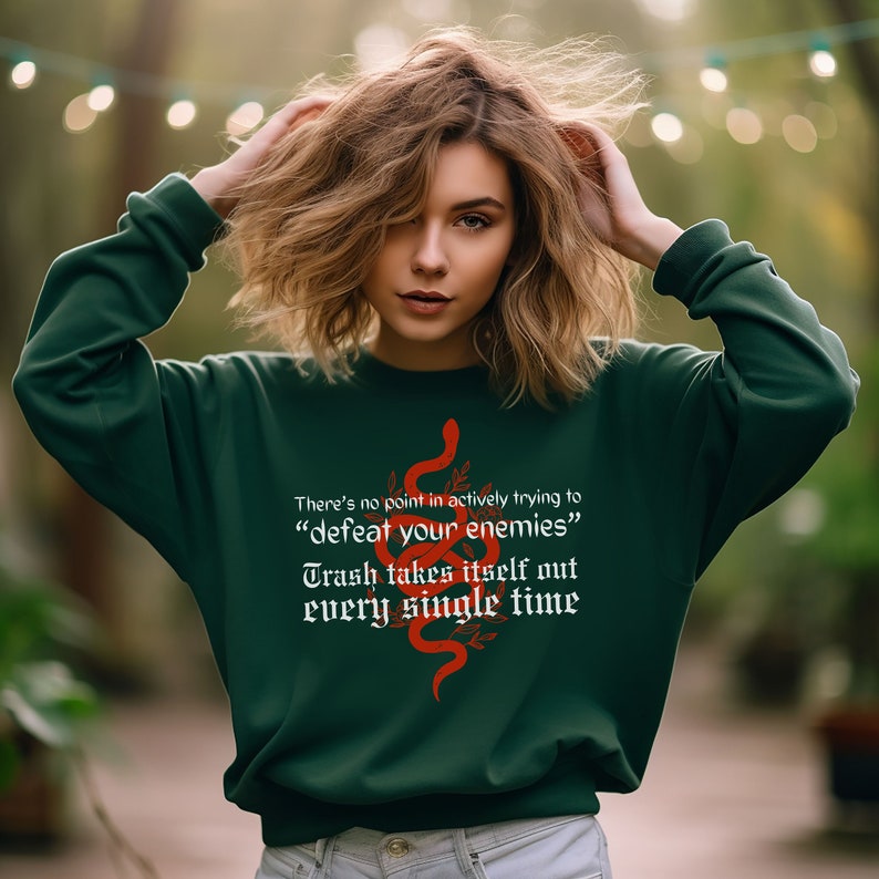Trash Takes Itself Out Every Single Time Reputation Unisex Heavy Blend™ Crewneck Sweatshirt - Etsy