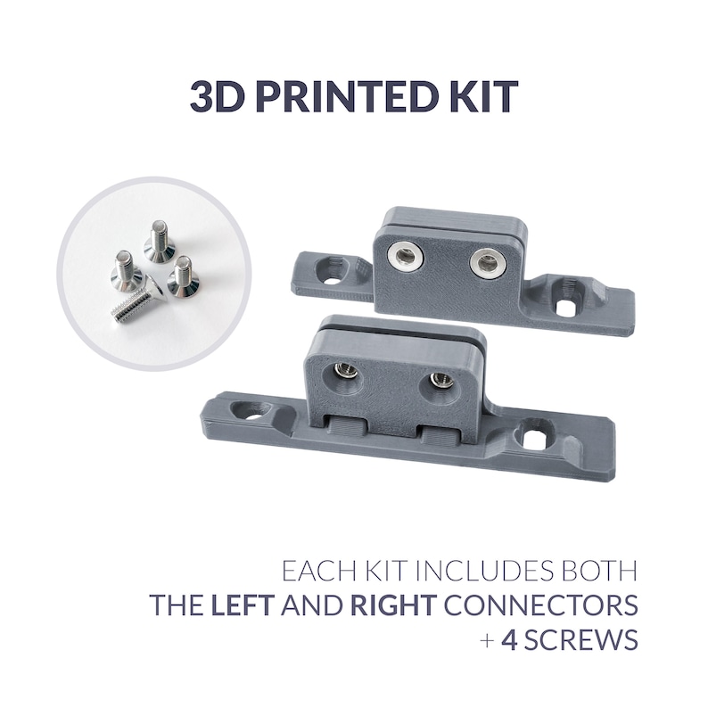 Drawer Front Connector Fixing Bracket Replacement Kit Compatible With ...