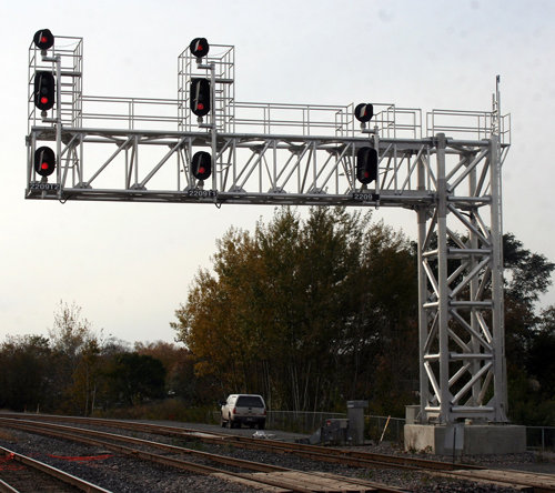 Train Signal Gantry: N Scale & HO Scale (digital ZIP File) - Etsy