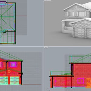 N Scale Building - 2 Car Garage Suburban Home - Etsy