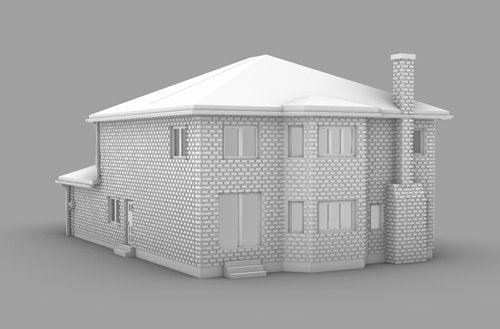 N Scale Building - 2 Car Garage Suburban Home - Etsy