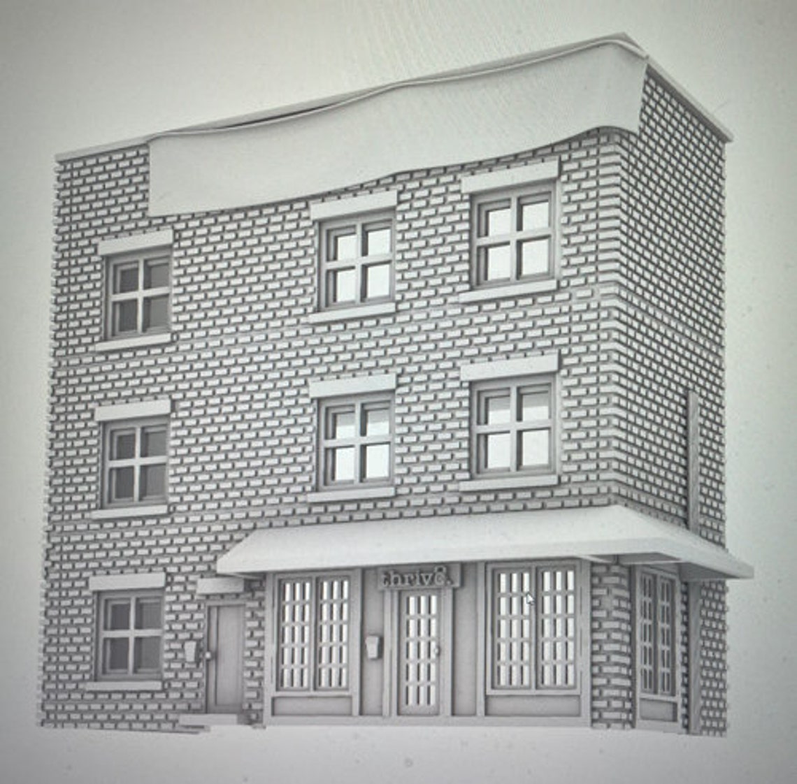 Professional Custom Scale Model of Any Building. scale 1:160 - Etsy