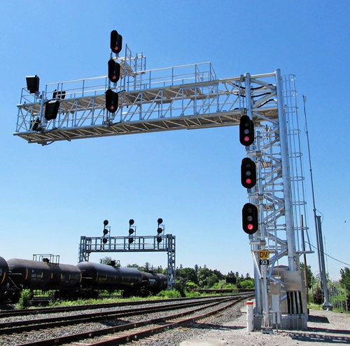 Signal Gantry, Train Signals, N Scale Signal Gantry, HO Signal Gantry ...
