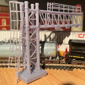 Train Signal Gantry: N Scale & HO Scale (digital ZIP File) - Etsy