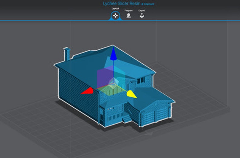 N Scale Building - 2 Car Garage Suburban Home - Etsy