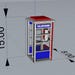 Telephone Booth STL File N and HO Scale - Etsy