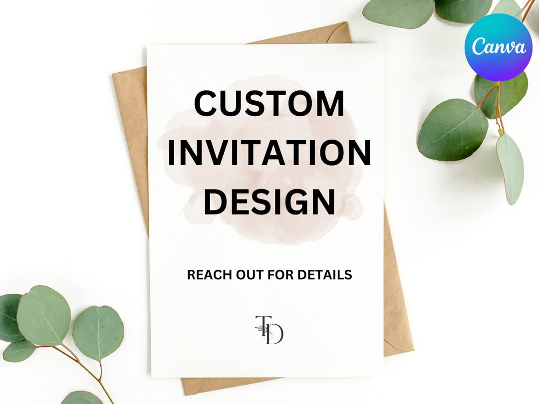 Customizable Birthday/bridal Shower Invitation Template (digital ...