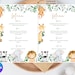 Editable Safari Food Menu Template: Jungle Animals (digital Download ...