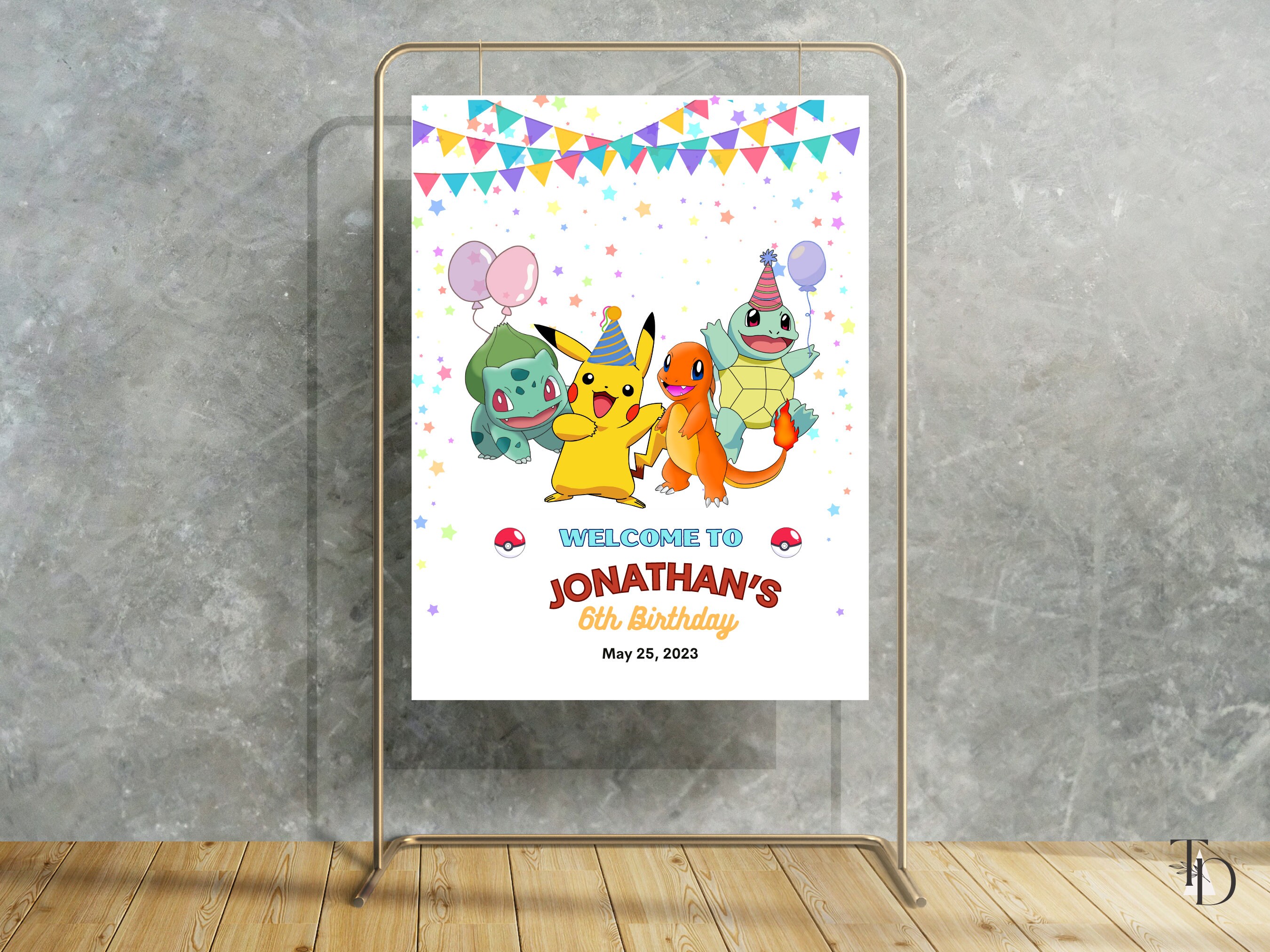Editable Pokemon Welcome Sign Pikachu Welcome Sign Pikachu - Etsy Australia