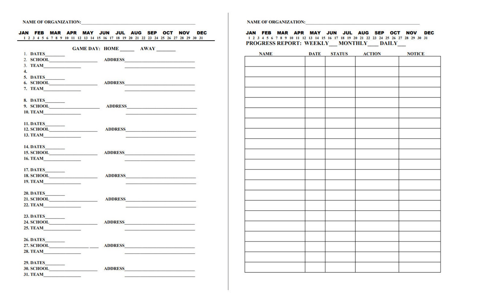 Coach Documents for Cheer Practice and Routines, Dance and Jumps ...