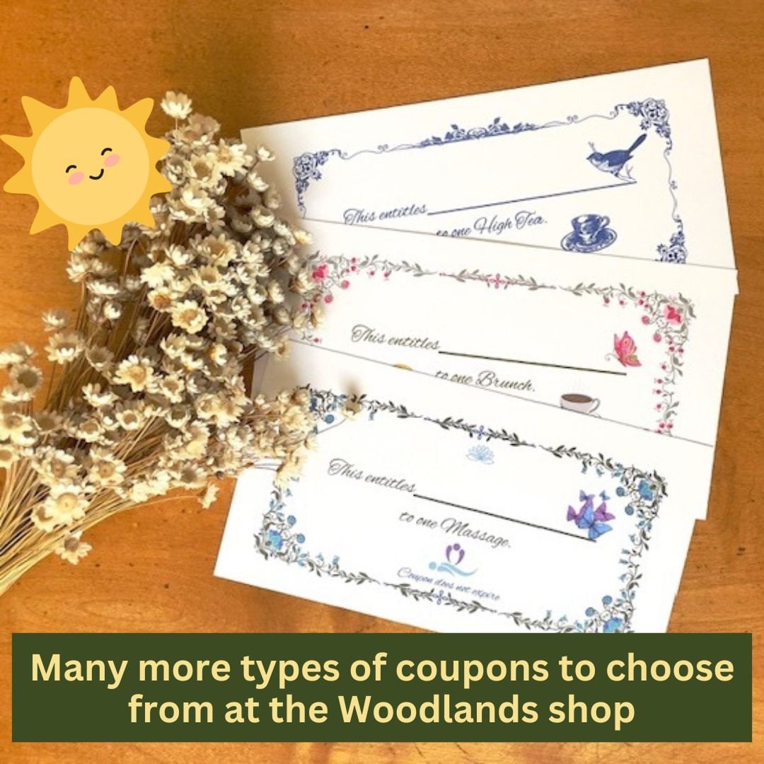 Printable High Tea Coupon -digital Download Gift Coupon -print at Home ...