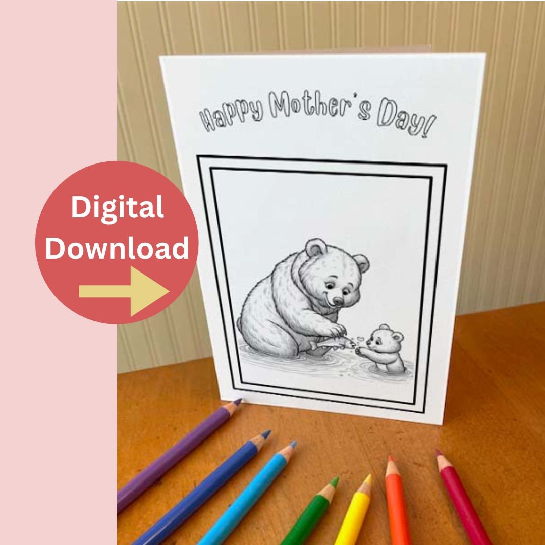 Make Your Own Mother's Day Card Printable Sweet Greeting for Mom Momma ...