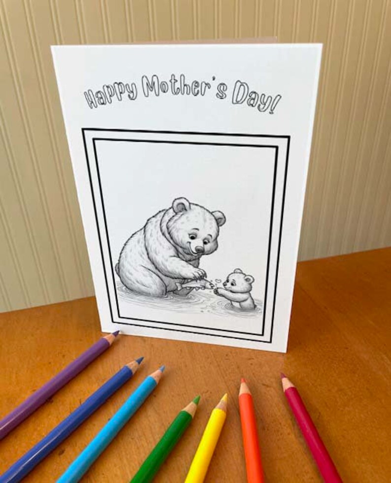 Make Your Own Mother's Day Card - Printable Sweet Greeting for Mom ...