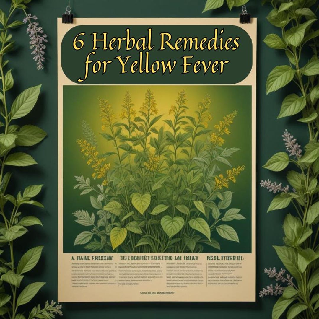 6 Herbal Remedies for Yellow Fever - Etsy