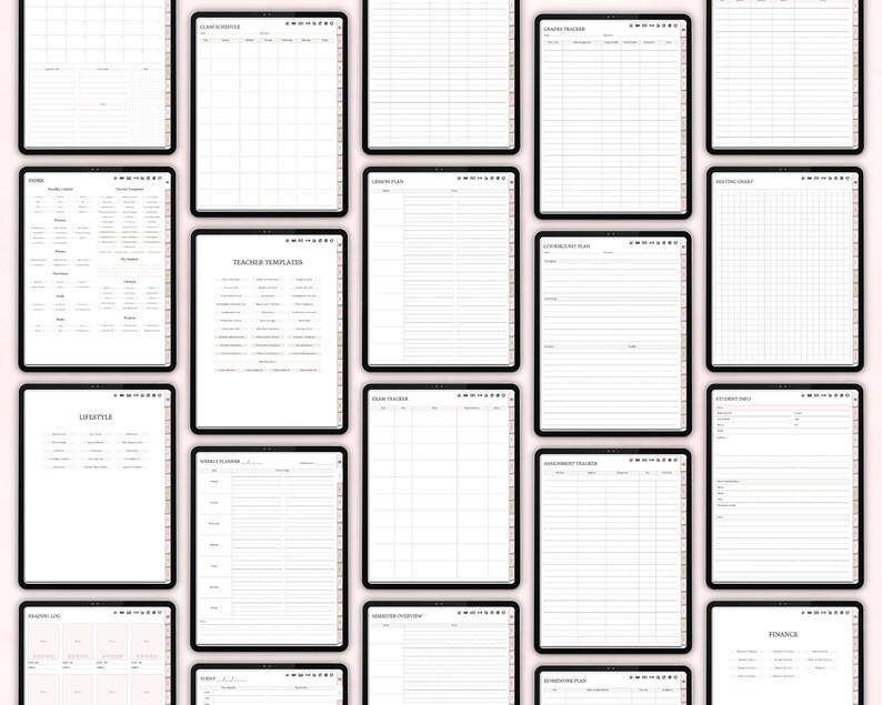 Teacher Digital Planner Goodnotes, Digital Planner Ipad, Teachers ...