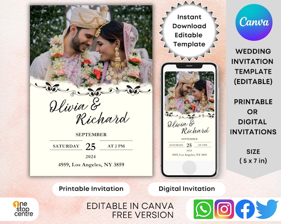 How to create digital wedding invitation | Honestweddingadvice.com
