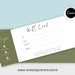 Editable Gift Voucher Template, Add Logo Gift Certificate, DIY Gift ...