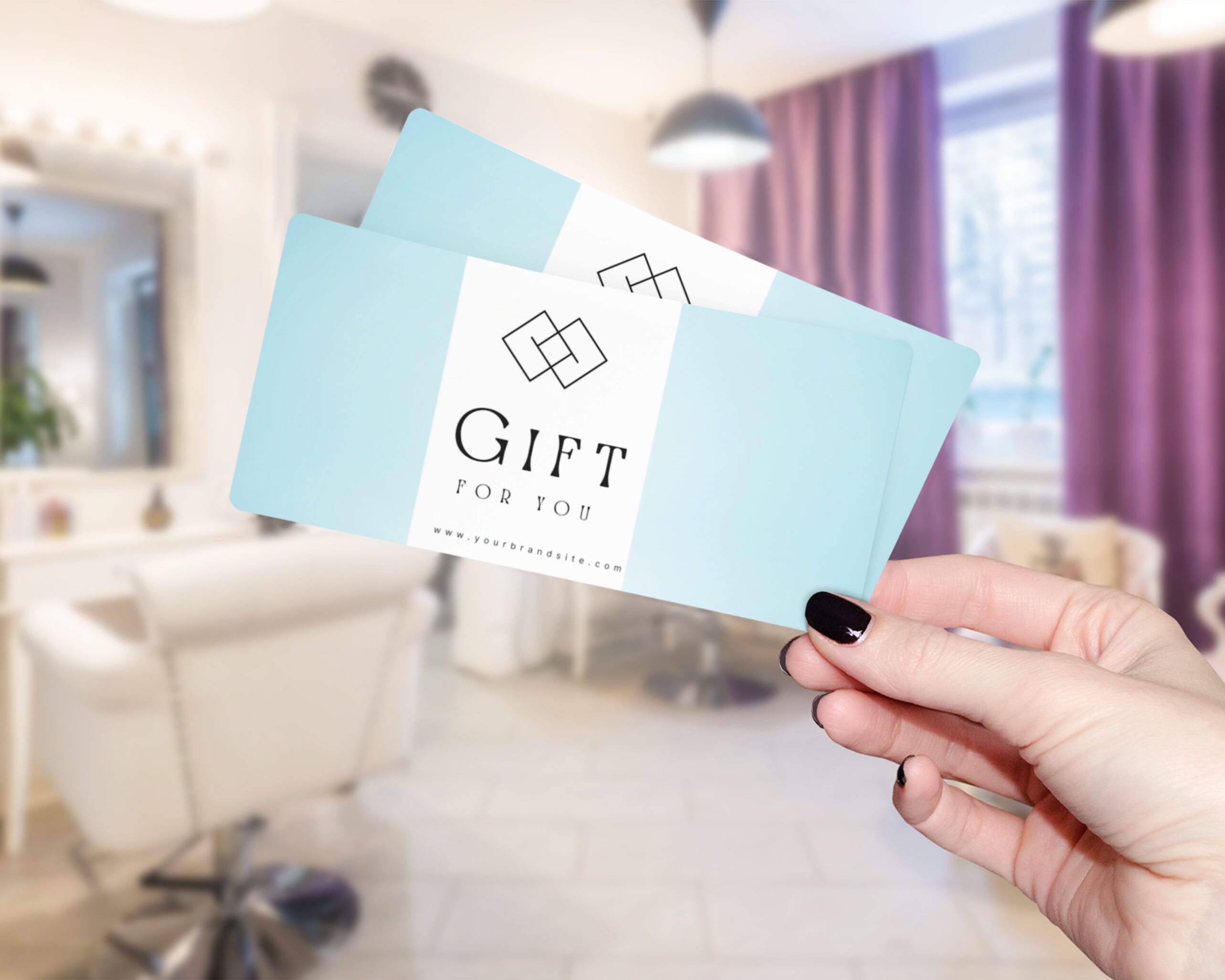 Editable Gift Template Certificate, Add Your Logo Gift Card, Canva ...