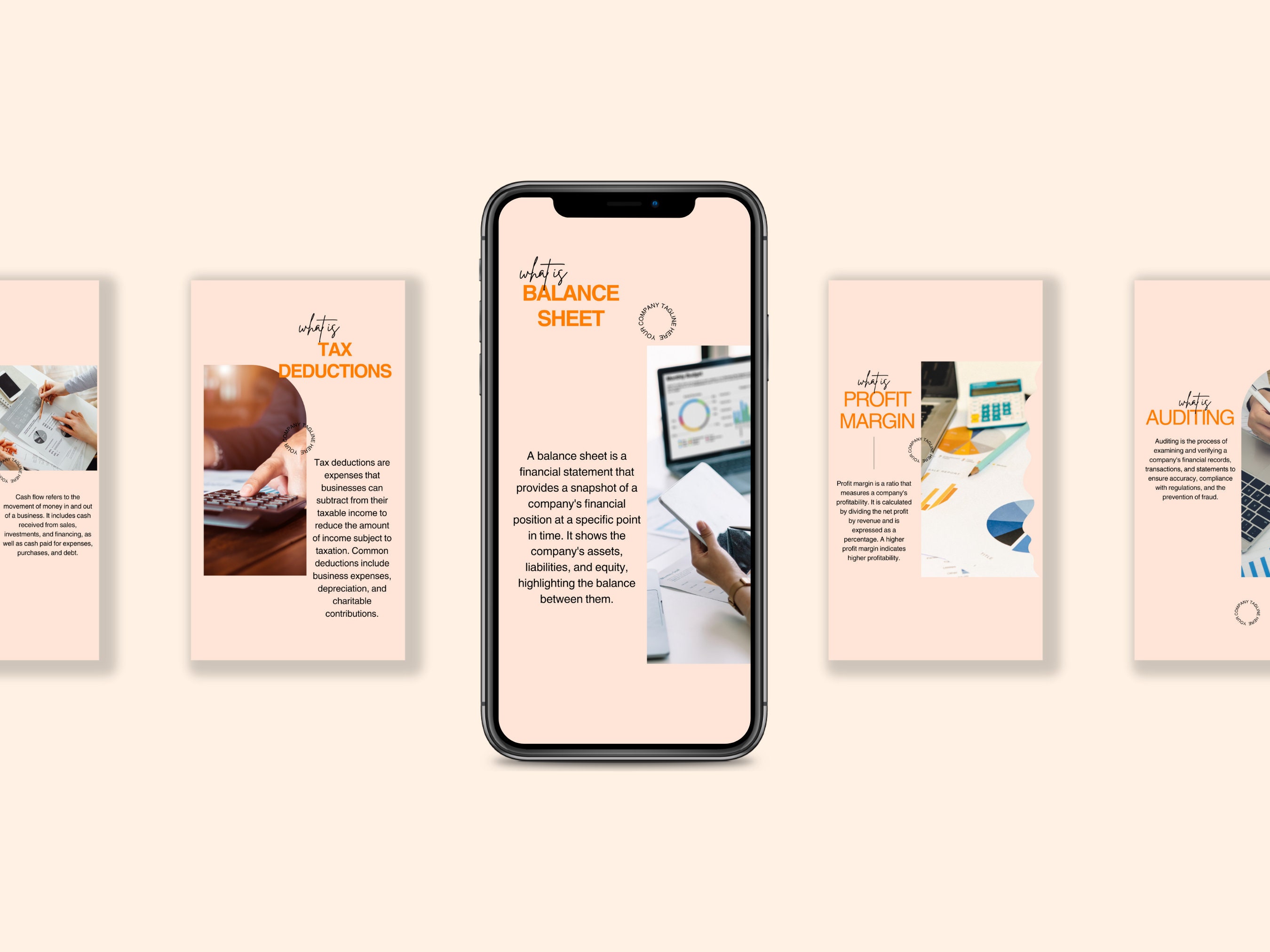 Accounting Instagram Templates: 200+ Social Media Posts (canva Editable ...