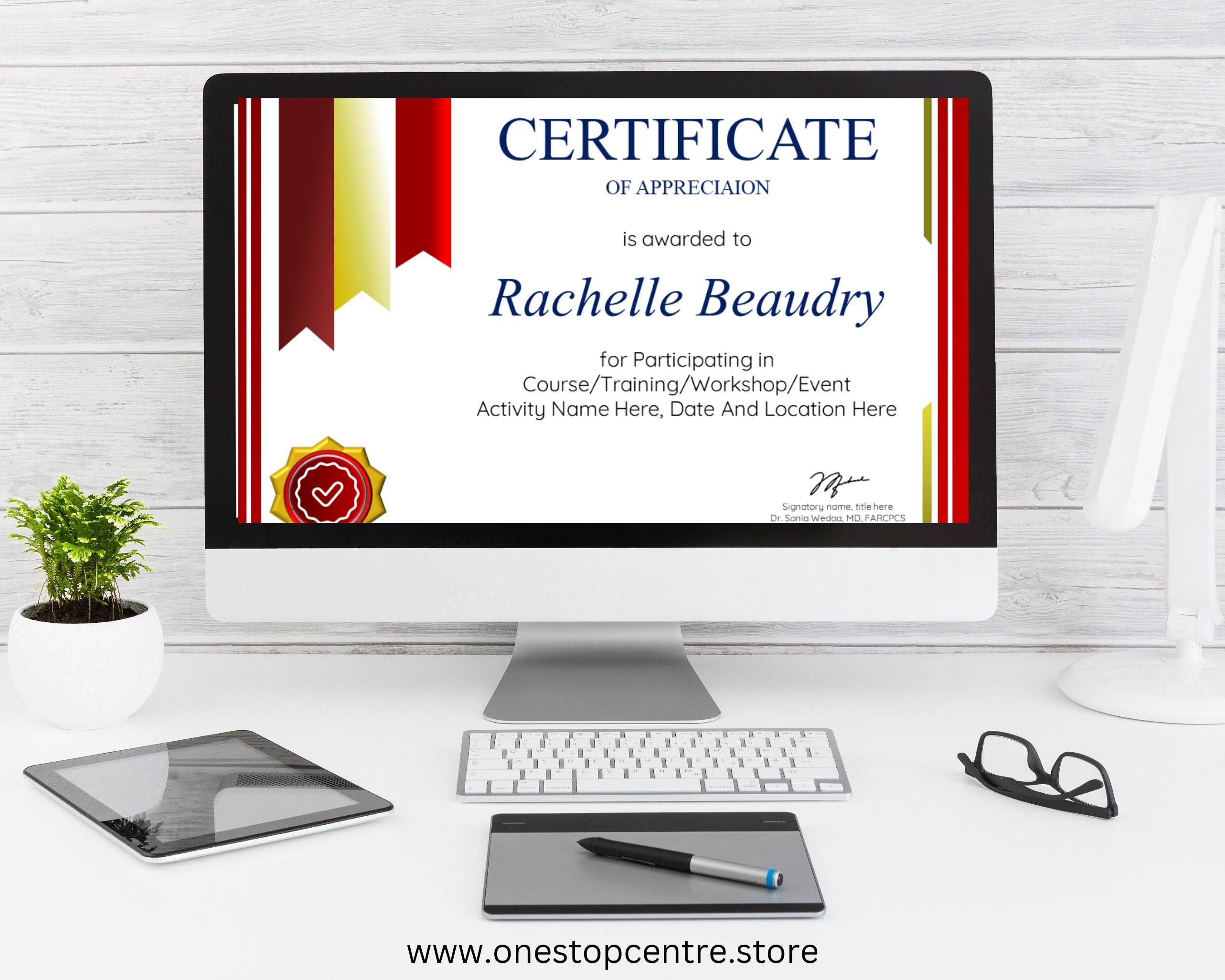 Editable Certificate of Appreciation Templates, Professional Award ...
