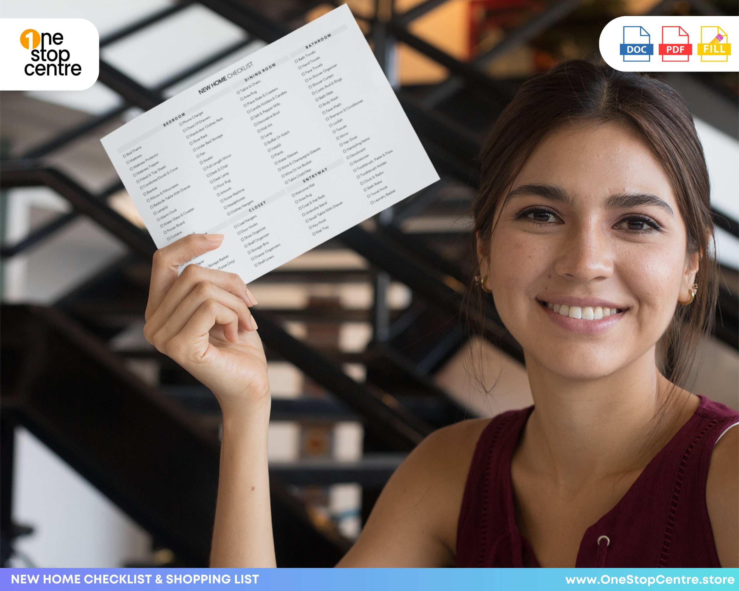 Editable New Home Printable Checklist Template Household - Etsy Australia