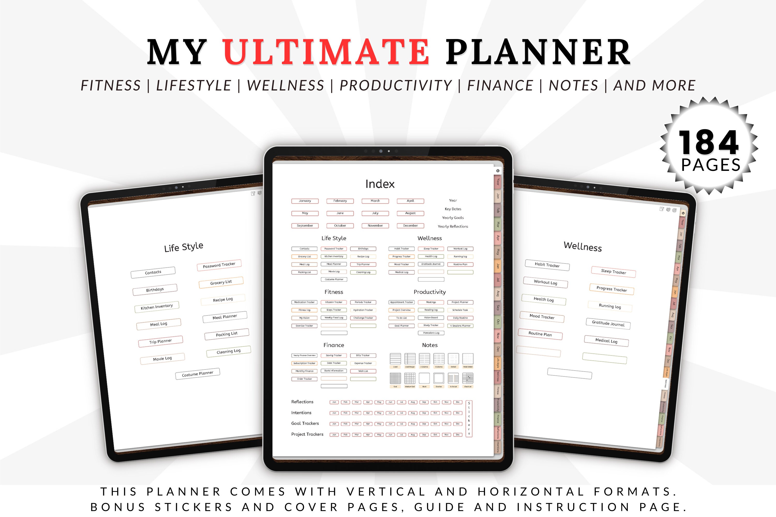 Ultimate Digital Planner: Goodnotes & Notability Compatible (digital ...