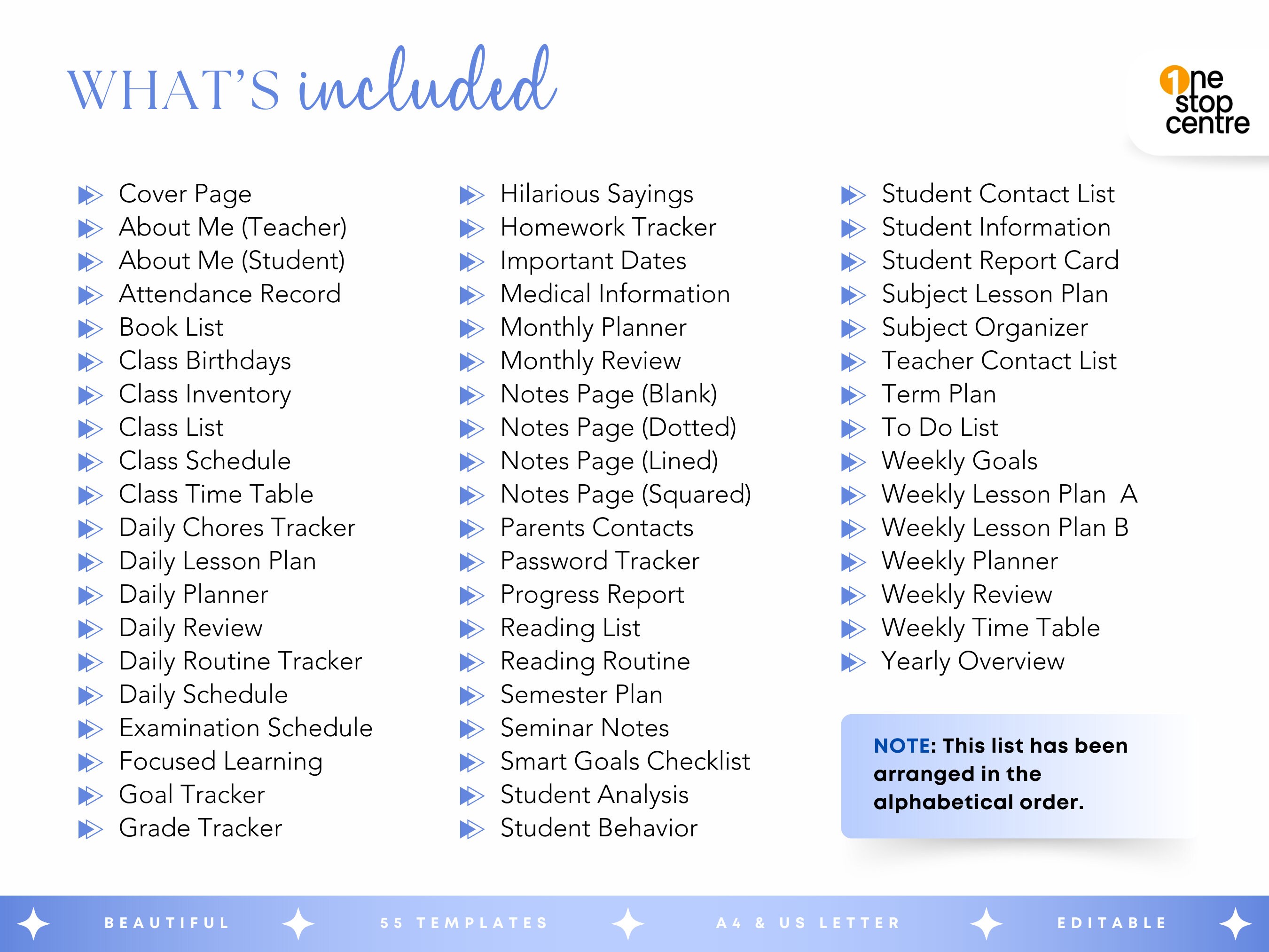 Ultimate Teacher Planner Editable Bundle Templates, Teachers Lesson ...