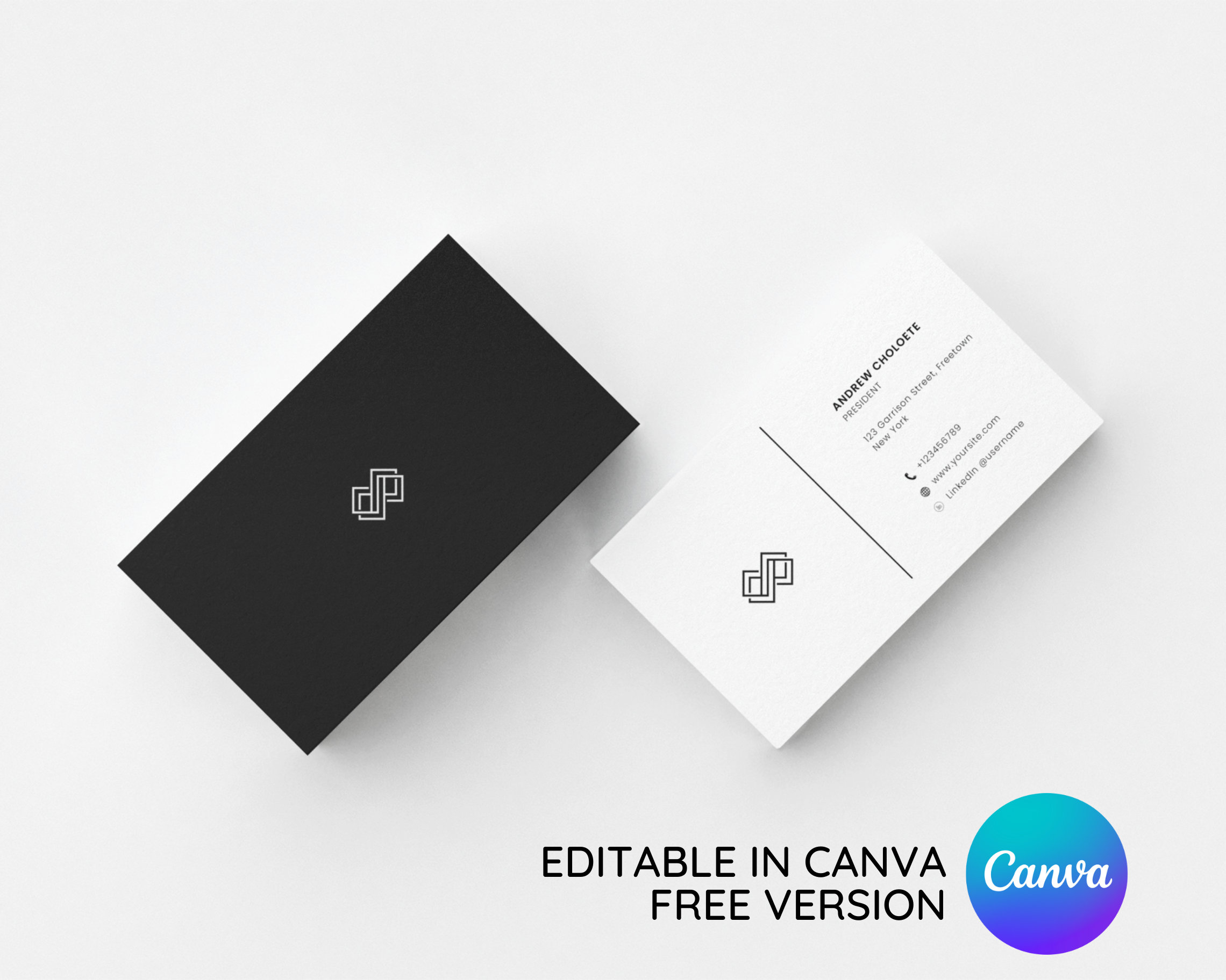 Editable Business Card Templates Free