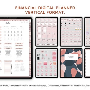 Digital Budget Planner: Financial Tracker for Goodnotes, Notability ...