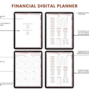 Digital Budget Planner: Financial Tracker for Goodnotes, Notability ...