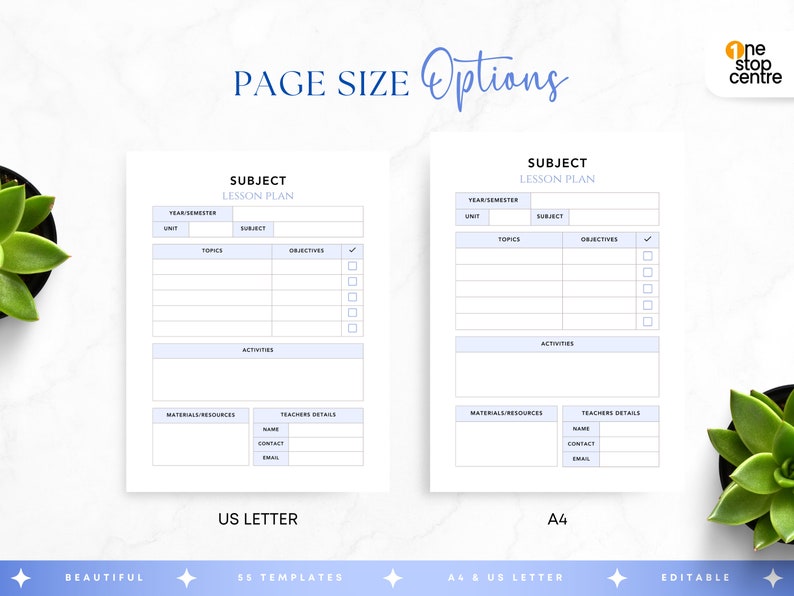 Ultimate Teacher Planner Editable Bundle Templates, Teachers Lesson ...