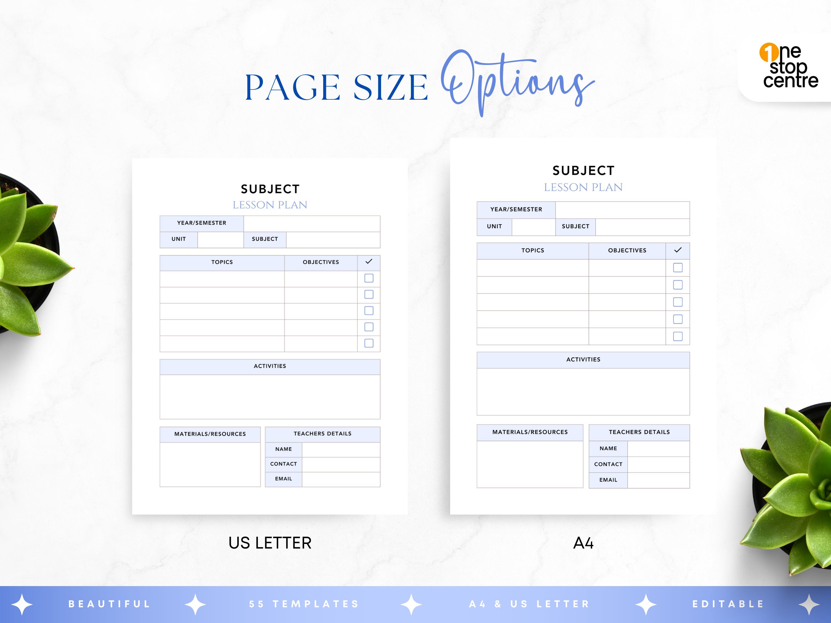 Ultimate Teacher Planner Editable Bundle Templates, Teachers Lesson ...