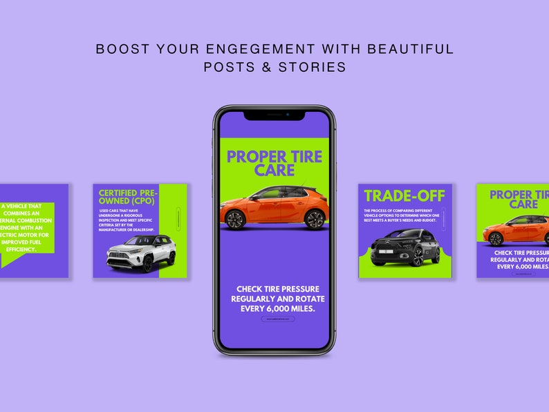 Editable Instagram Car Sales and Dealership Business Templates, Social ...