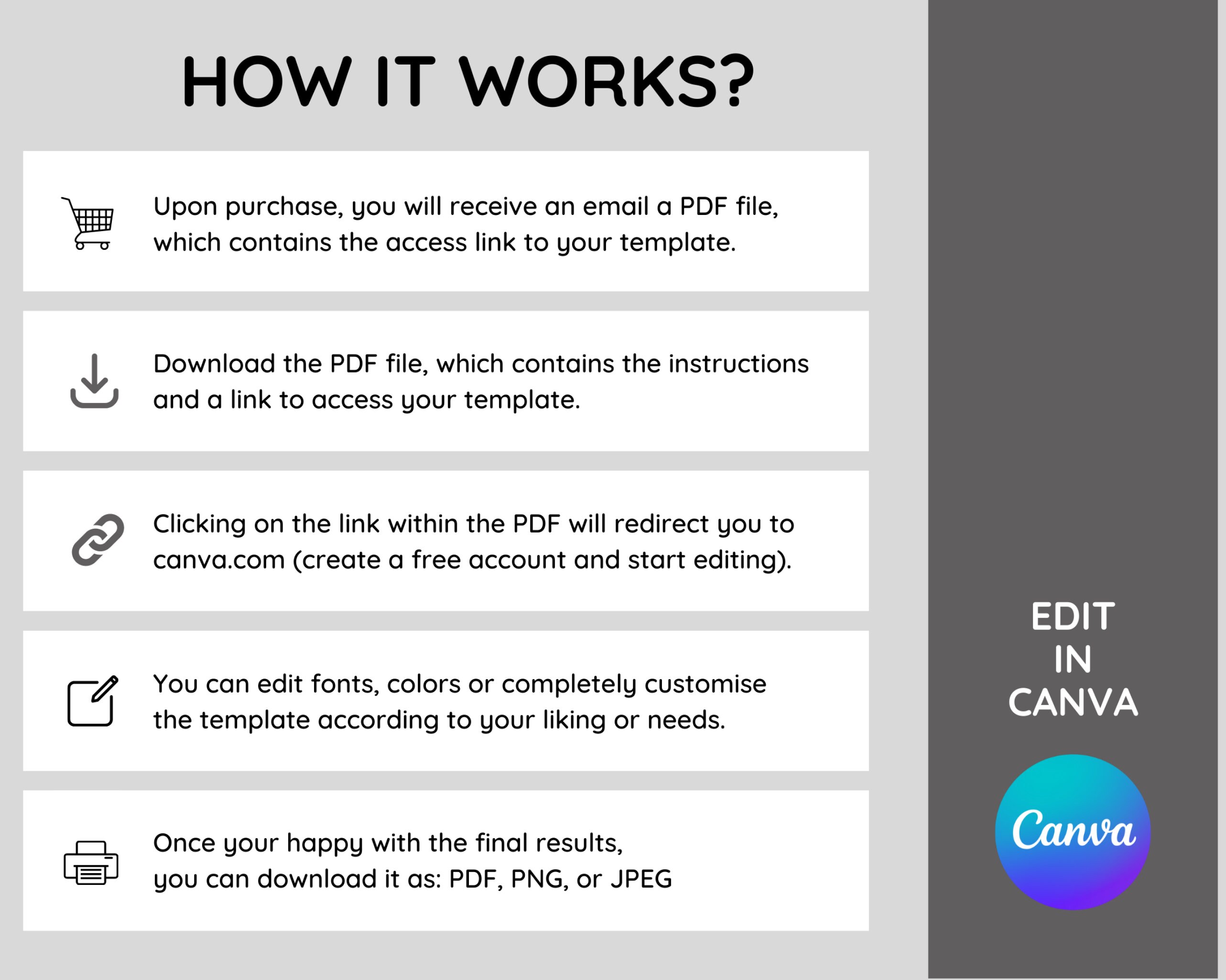 Editable Certificate Template: Achievement & Completion (canva) - Etsy