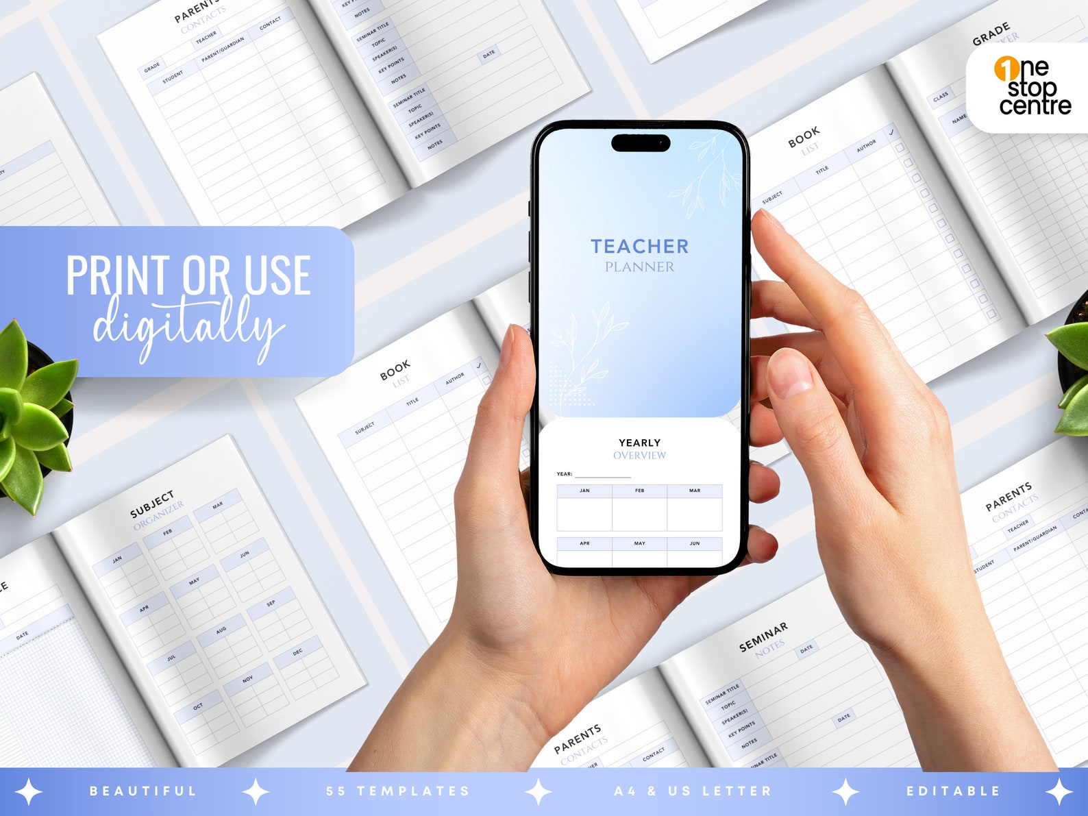 Ultimate Teacher Planner Editable Bundle Templates, Teachers Lesson ...