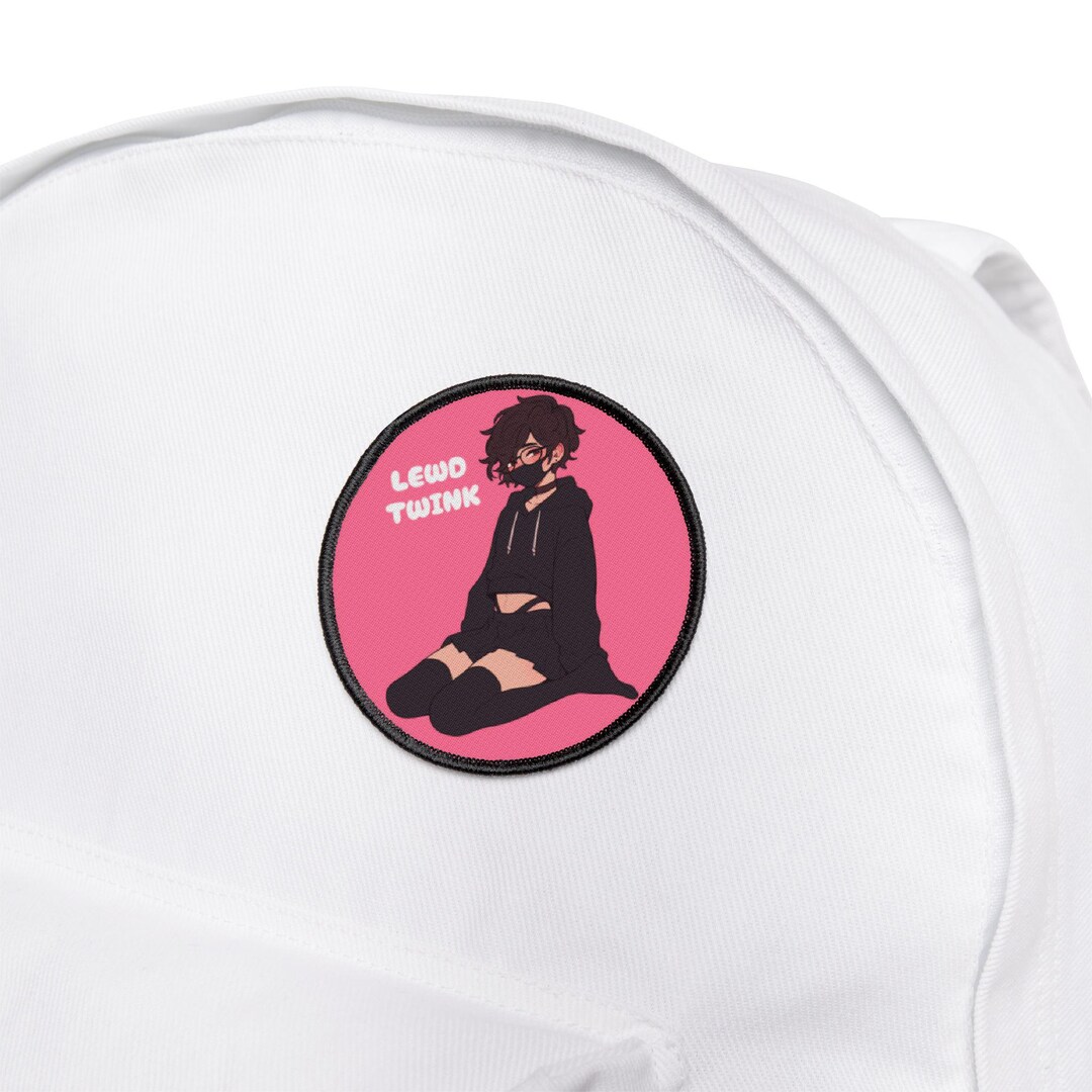 Lewd Twink - Cute Aesthetic Femboy Patches - Etsy