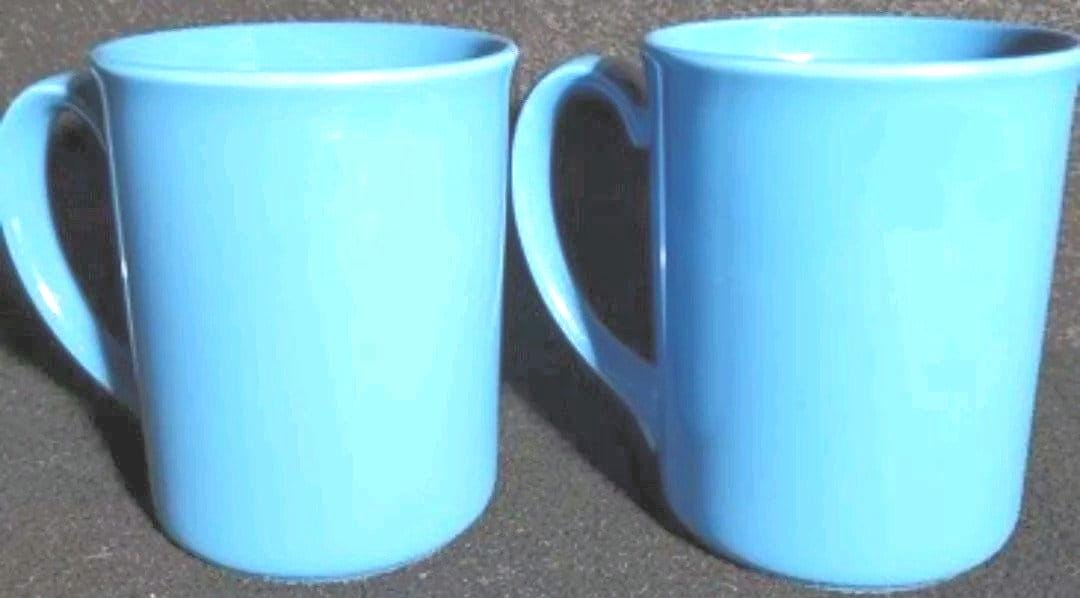 Set of 2- Corning- Blue 10 Oz Cups - Etsy