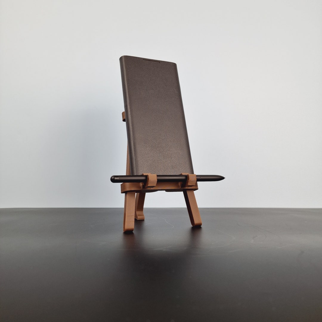 Phone Holder LEAN STAND • Phone • 3D Print • Decor • Interior • Modern ...