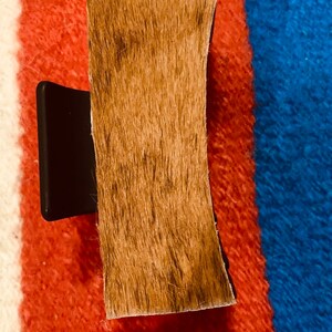 Branded Cowhide Claw-clips - Etsy