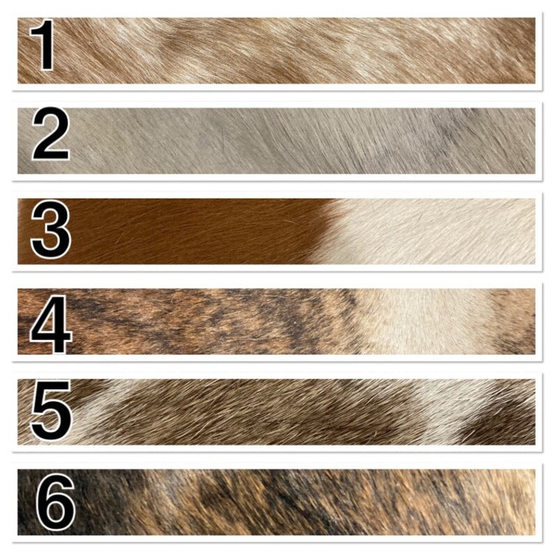 Branded Cowhide Claw-clips - Etsy