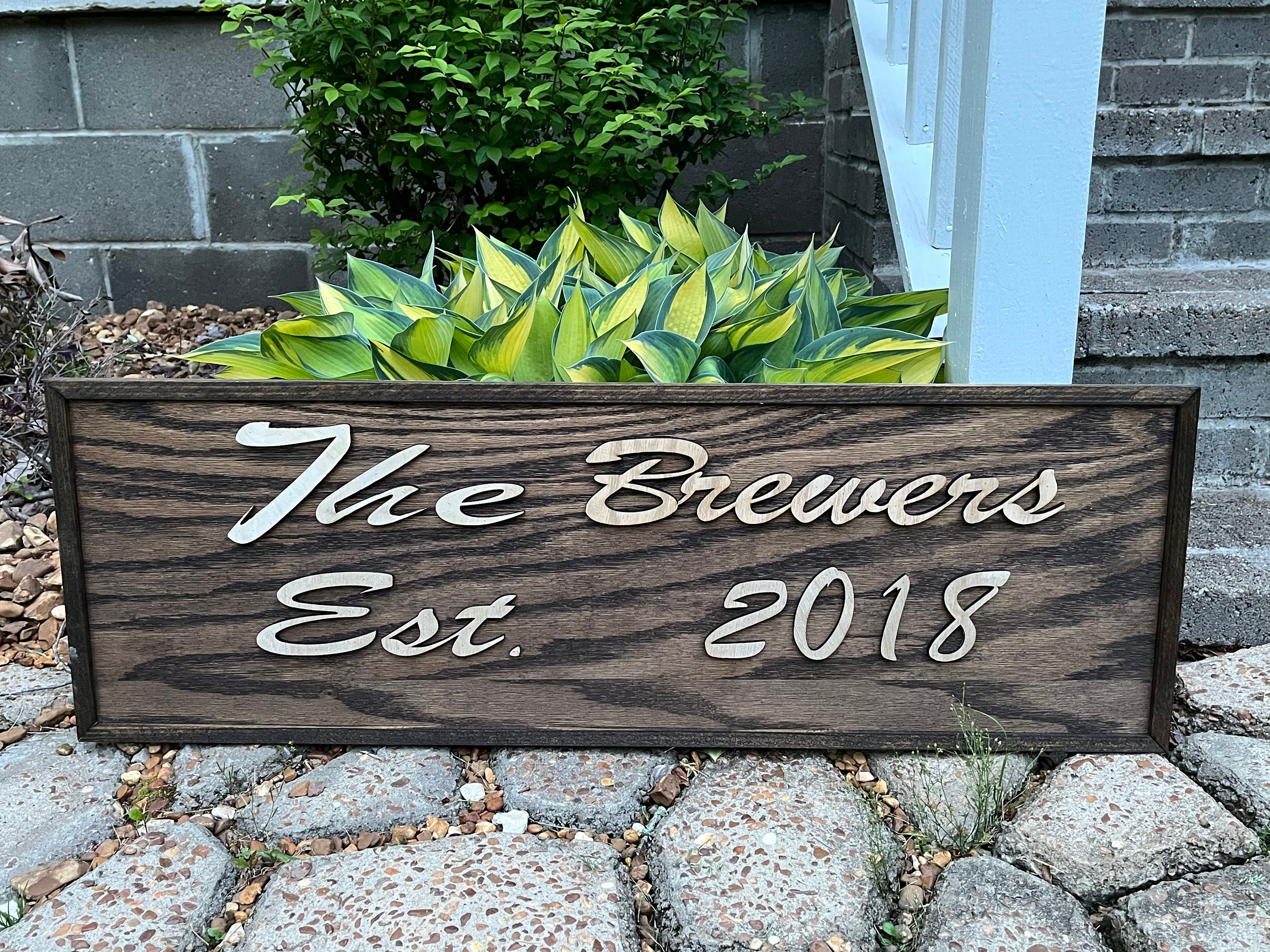 Personalized Wood Signs - Etsy