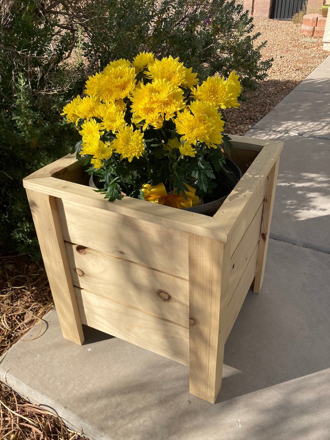 Planter Box, DIY, Building Plans, Beginner Friendly - Etsy