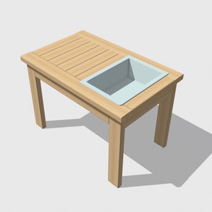 DIY Mud Kitchen Plan: Build a Kid's Mud Kitchen With 2x4's - Creative ...