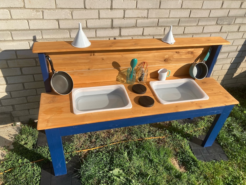 DIY Mud Kitchen Plan: Create an Outdoor Culinary Wonderland 36x20x66 - Etsy